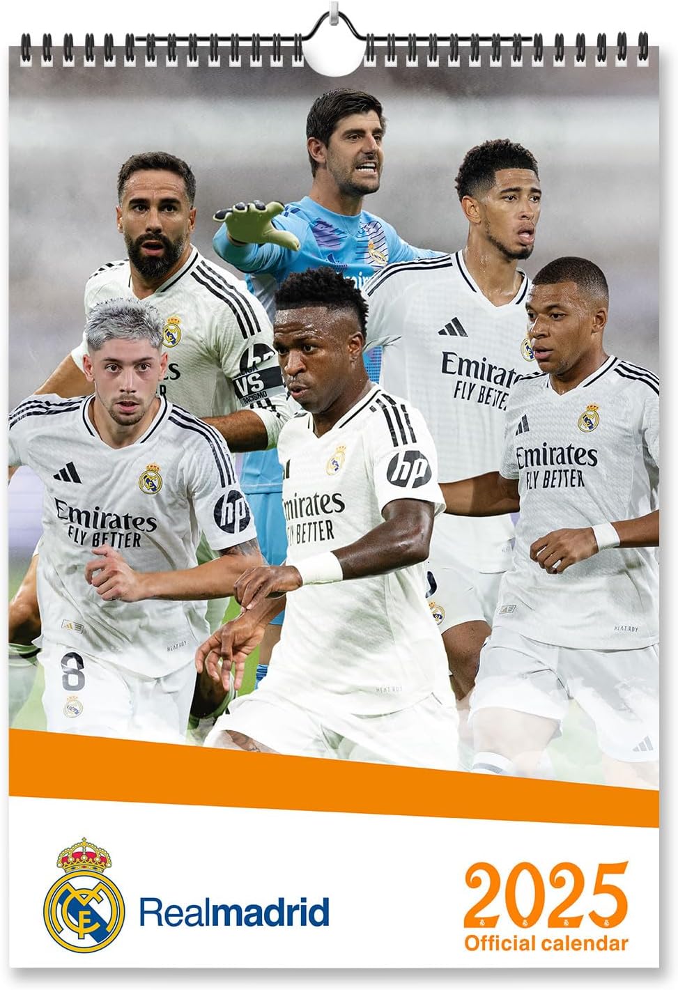 Grupo Erik Wall Calendar 2025 - Real Madrid / A3 Calendar 2025, A3 Wall ...